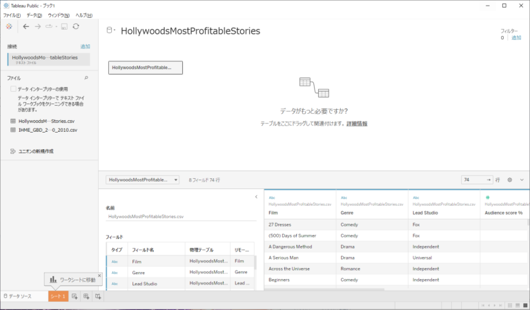 Tableau Publicを使ってみよう！インストールからグラフ作成までを解説 | DataSeeds～データエンジニアの備忘録～