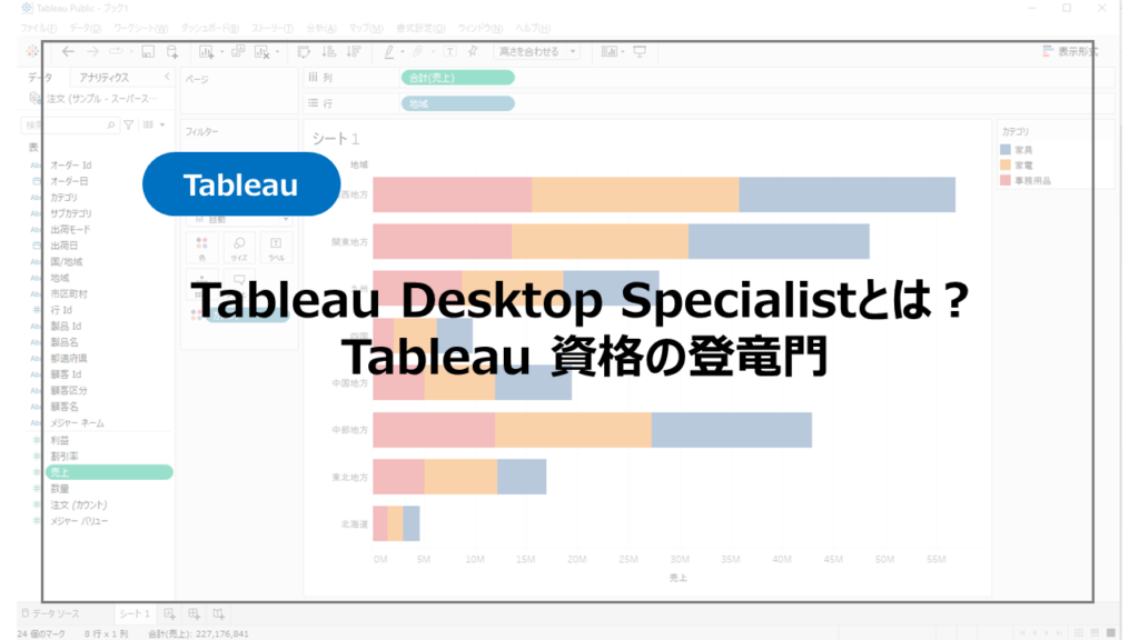 Tableau Desktop Specialistとは？Tableau資格の登竜門！ | DataSeeds～データエンジニアの備忘録～